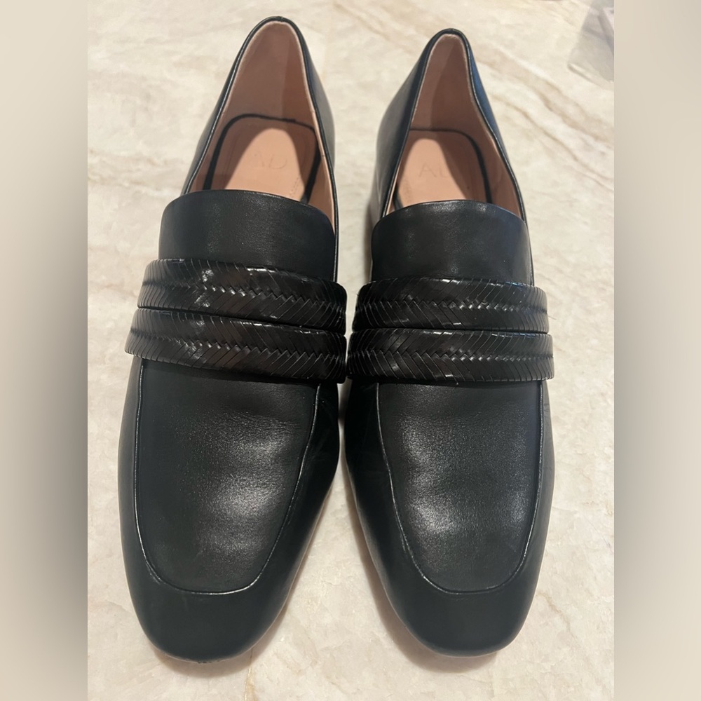 Ad & Daughters Braided Keeper Corya Block Heel Loafer… - Gem